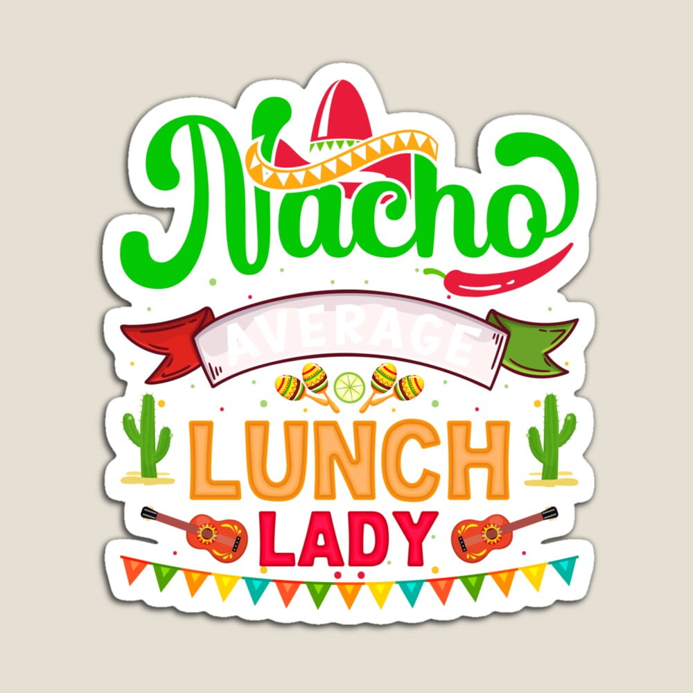Kira Sticker With Nacho Average Lunch Lady Sticker Decorative Laptop ...