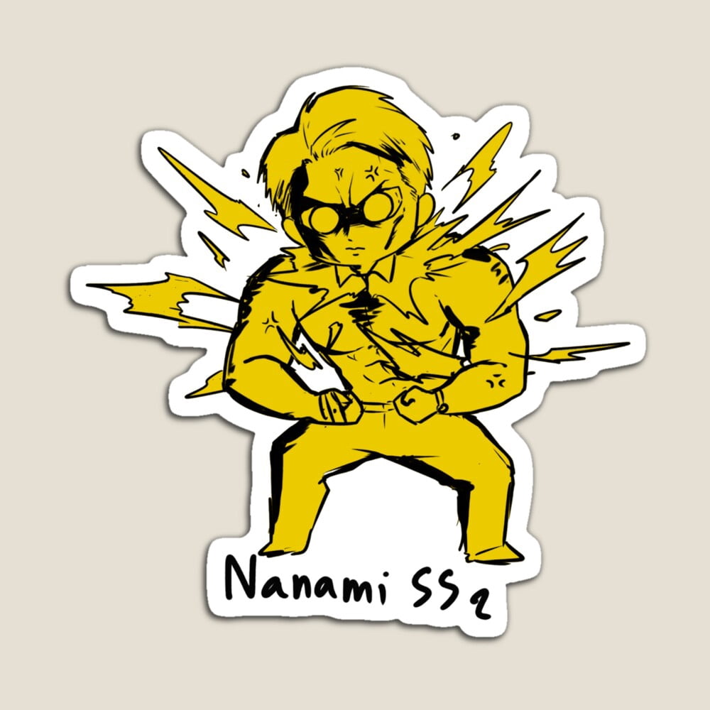 Kira Sticker With Nanami In Super Saiyan 2 Decorative Laptop, Phone ...