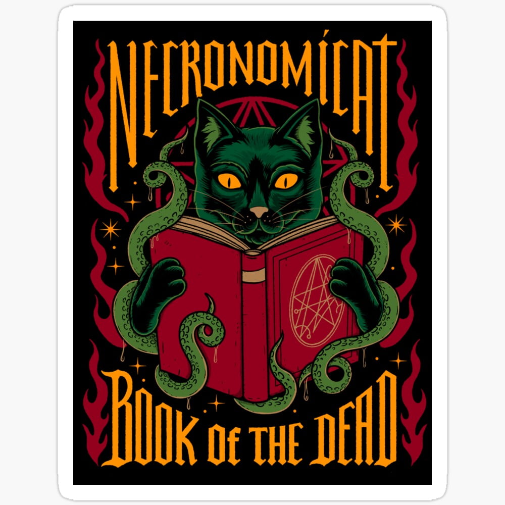 Kira Sticker With Necronomicat Decorative Laptop, Phone Stickers ...
