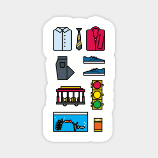 Kira Sticker With Neighbor Starter Pack Decorative Laptop, Phone ...