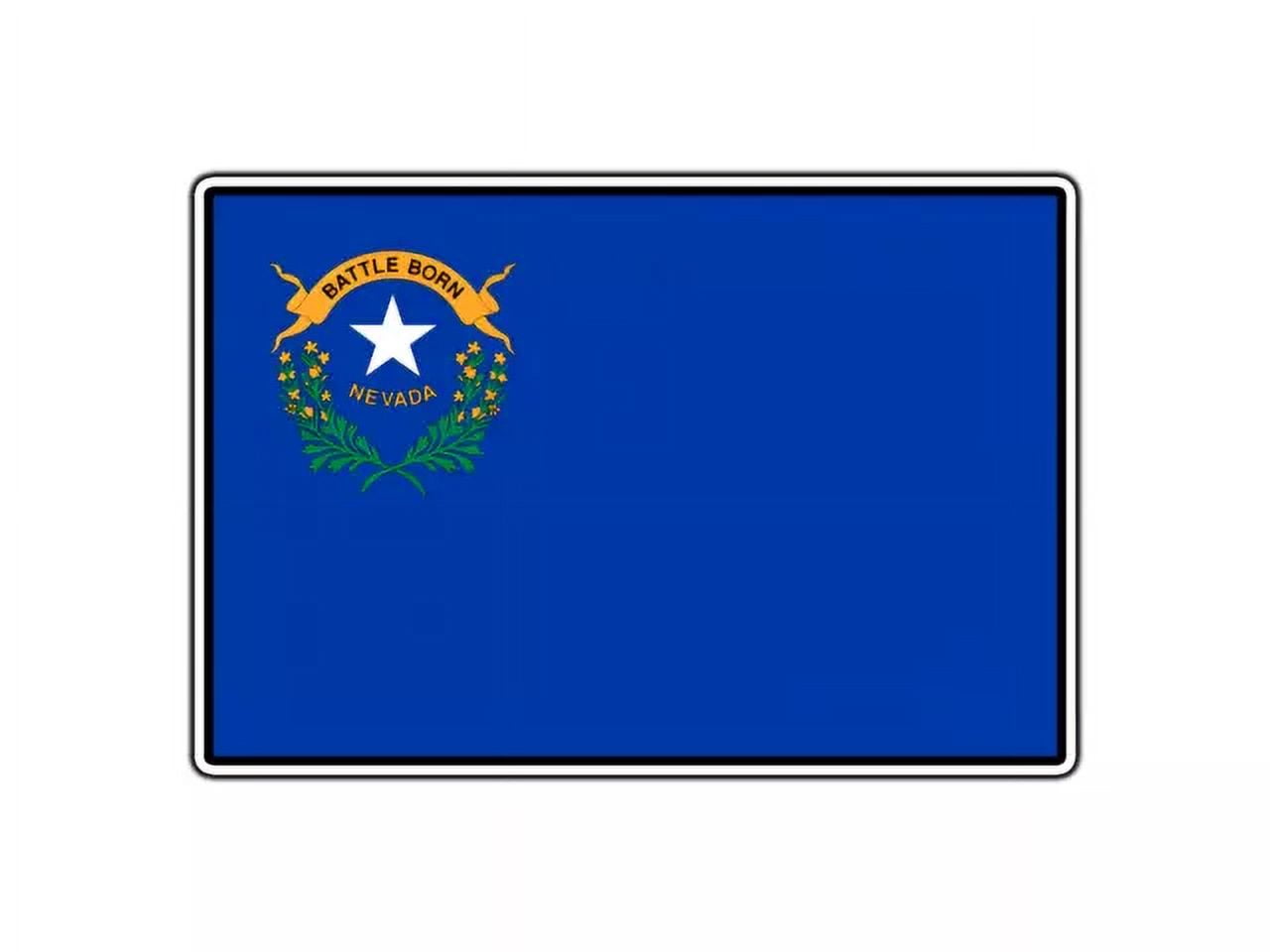 Kira Sticker With Nevada State Flag Decorative Laptop, Phone Stickers ...