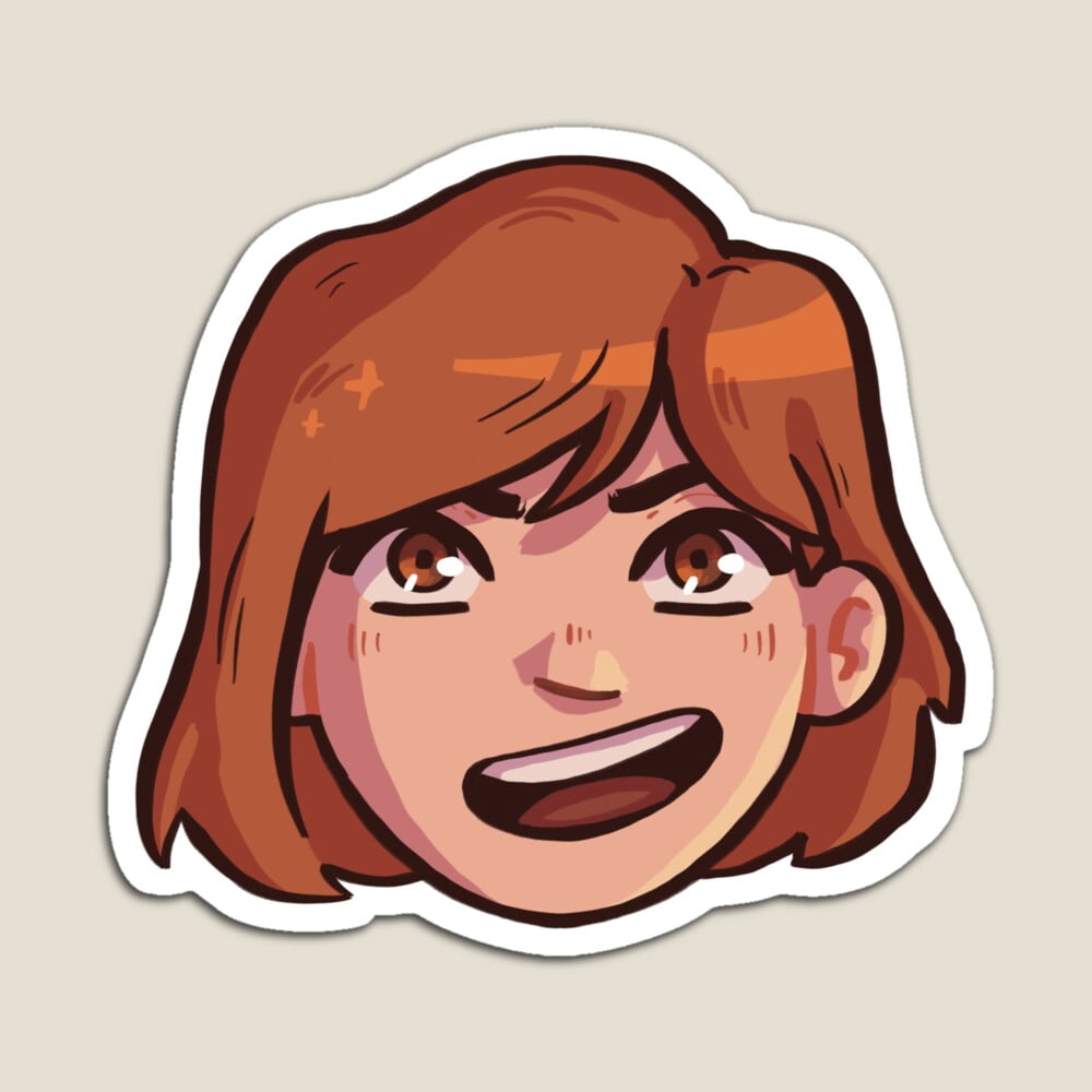 Kira Sticker With Nobara Head Decorative Laptop, Phone Stickers ...