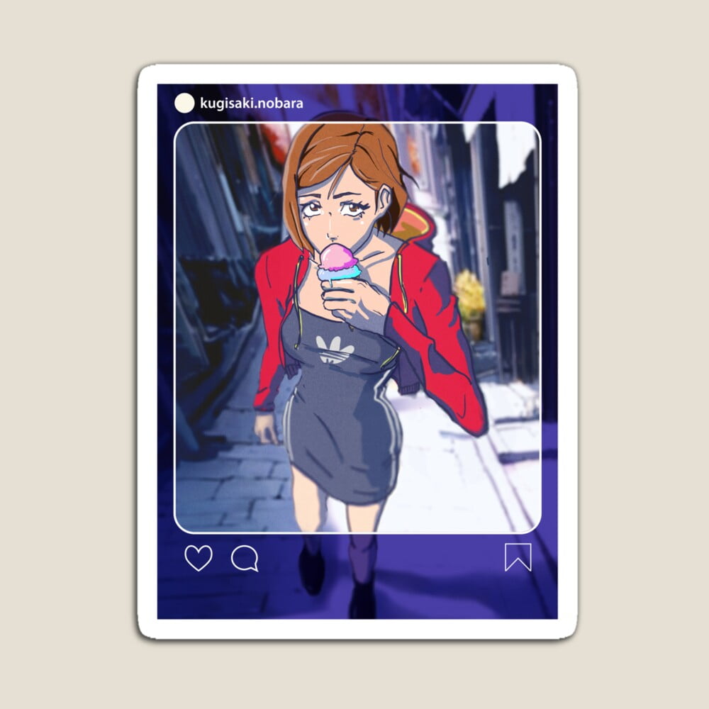 Kira Sticker With Nobara Social Media Post Decorative Laptop, Phone ...