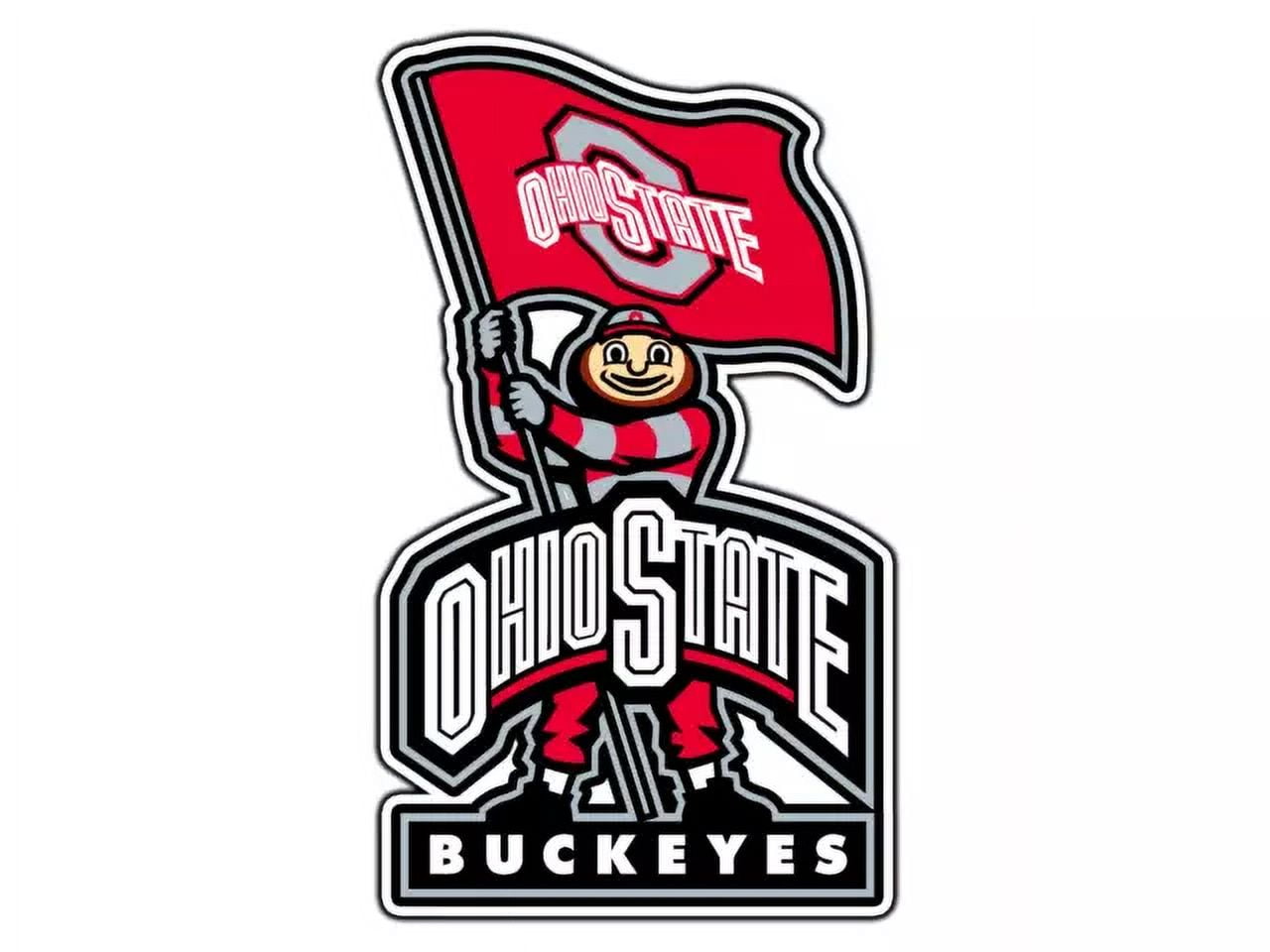 Kira Sticker With Ohio State Buckeyes Mascot Logo #2 Decorative Laptop ...