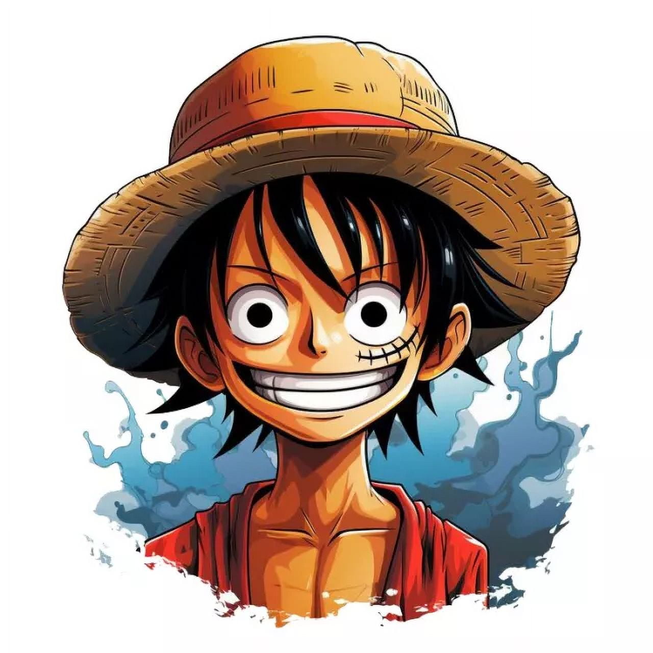 Kira Sticker With One Piece Luffy S Decorative Laptop, Phone Stickers, Waterproof Decals Water ...