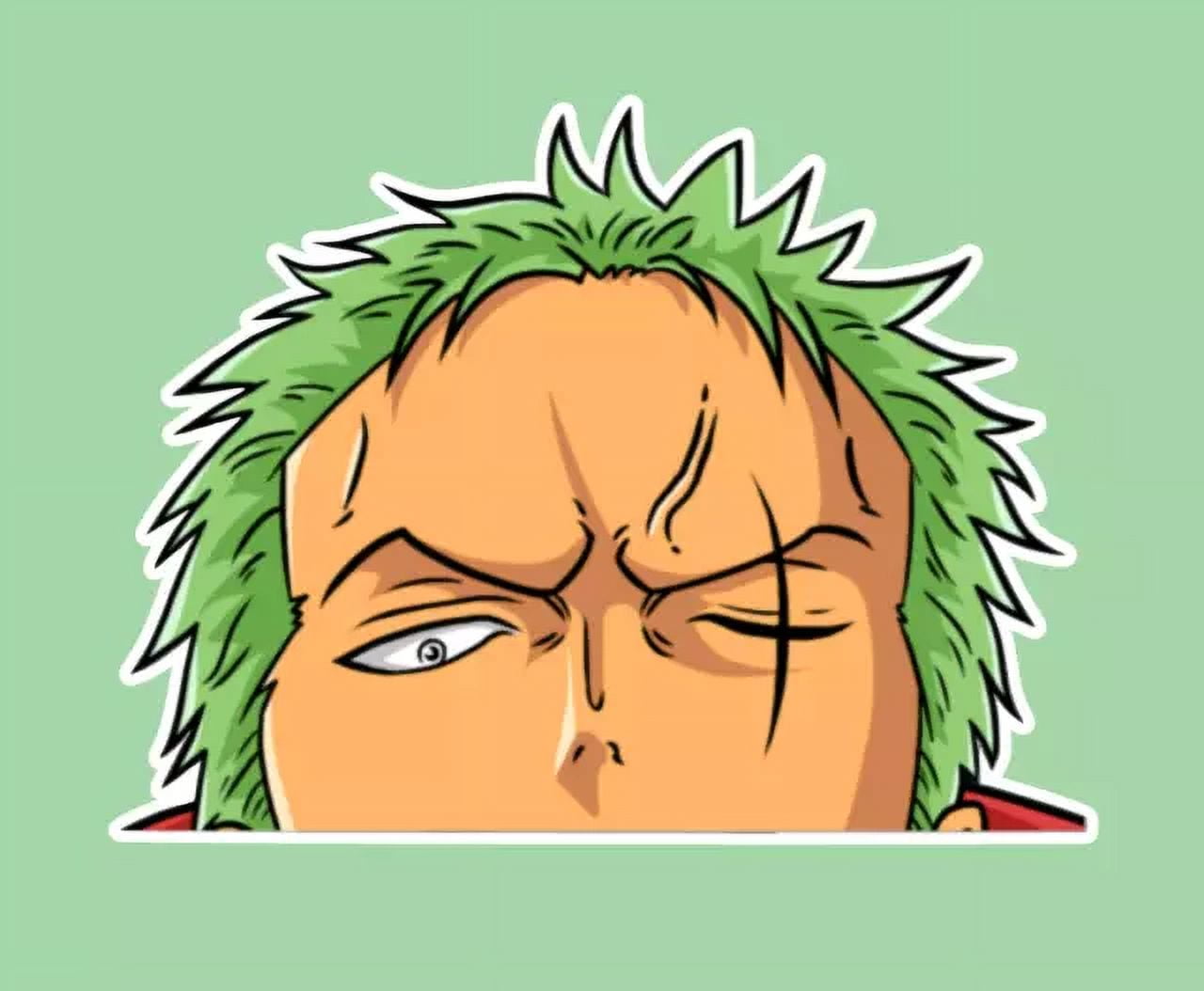 Kira Sticker With One Piece Roronoa Zoro Decorative Laptop, Phone ...