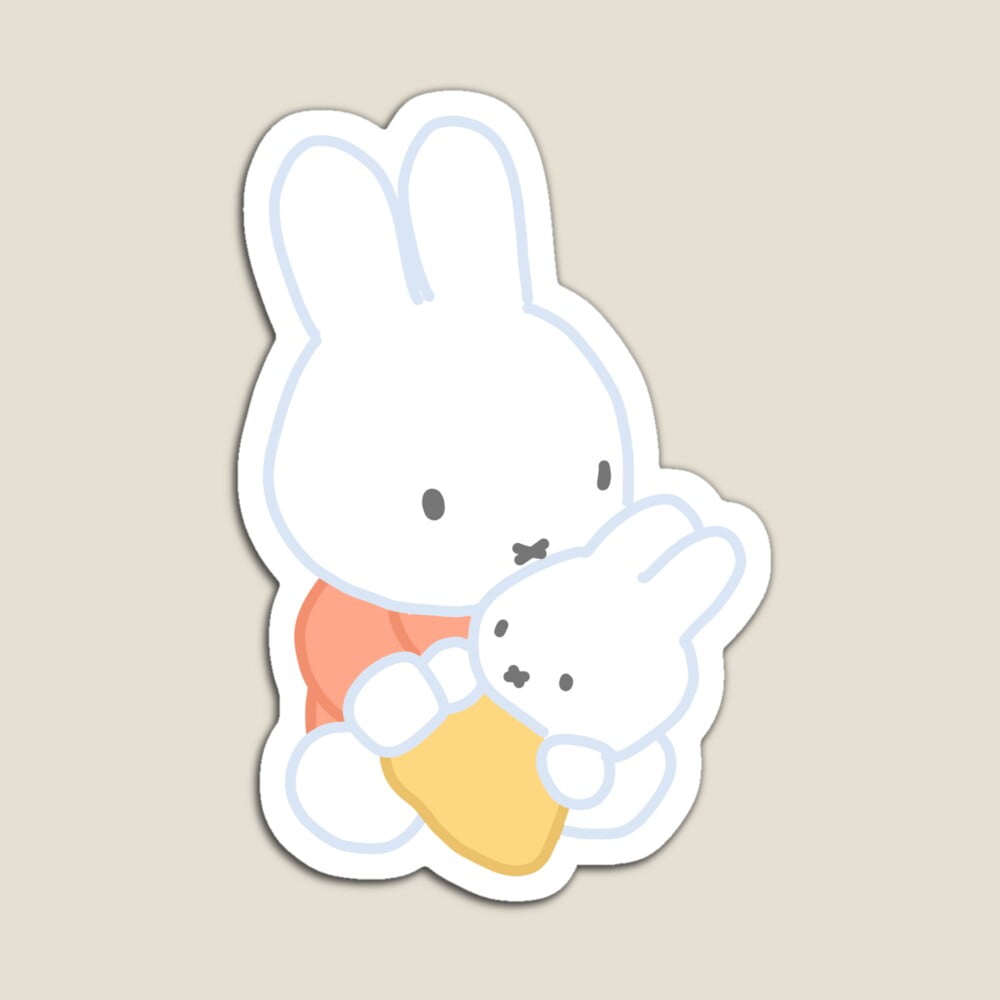 Kira Sticker With Orange And Yellow Miffy Decorative Laptop, Phone Stickers, Waterproof Decals ...