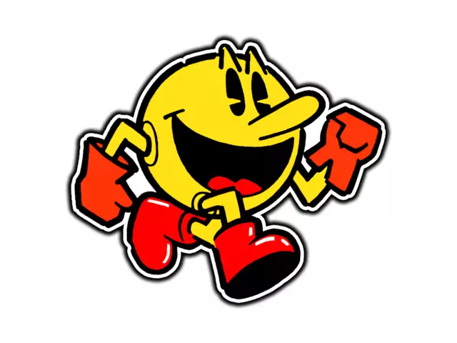 Kira Sticker With Pac Man World Decorative Laptop, Phone Stickers ...