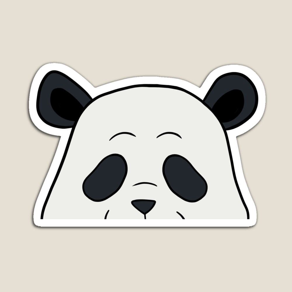 Kira Sticker With Panda Peeker Decorative Laptop, Phone Stickers ...