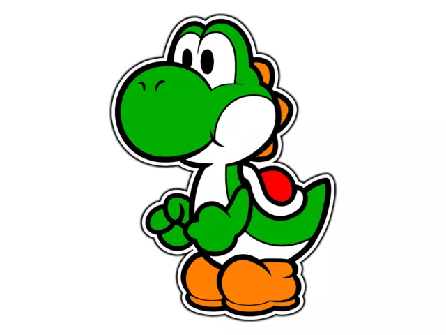 Kira Sticker With Paper Yoshi 2D Decorative Laptop, Phone Stickers ...