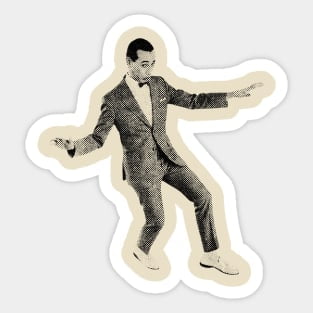 Kira Sticker With Pee Wee Herman Halftone Decorative Laptop, Phone ...
