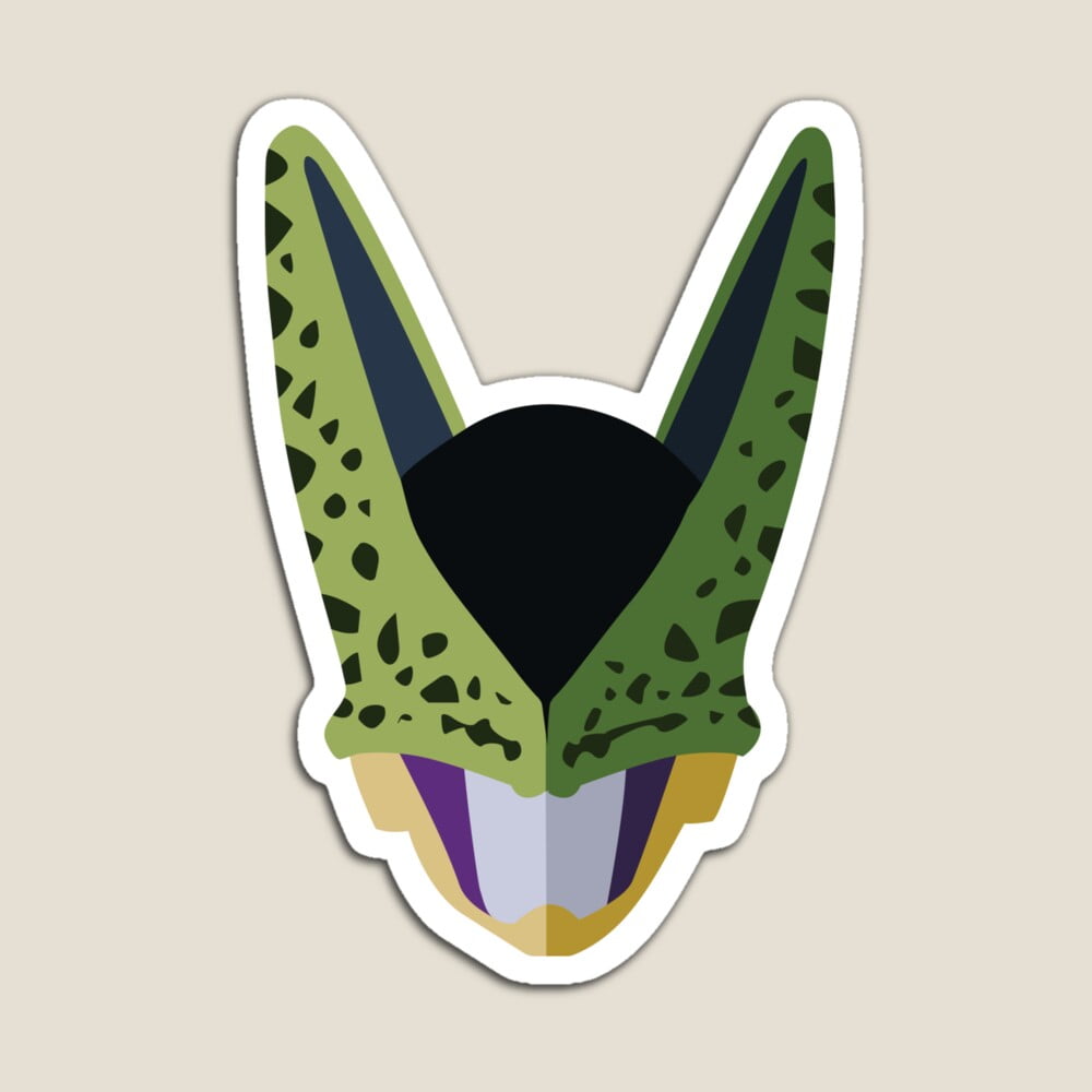 Kira Sticker With Perfect Cell Anime Sticker Decorative Laptop, Phone ...