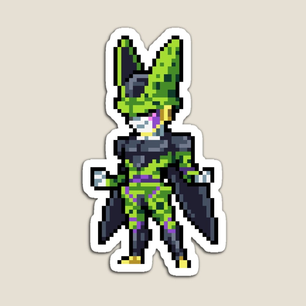 Kira Sticker With Perfect Cell Hq Pixel Edition Decorative Laptop ...