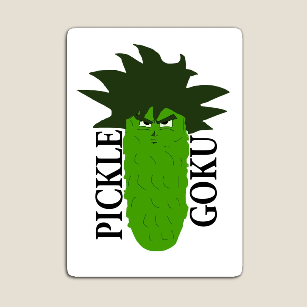 Kira Sticker With Pickle Goku Decorative Laptop, Phone Stickers ...