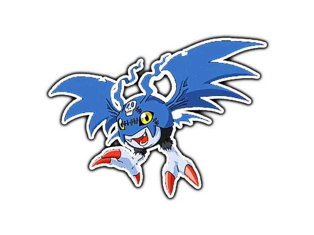 Kira Sticker With Pico Devimon Decorative Laptop, Phone Stickers ...