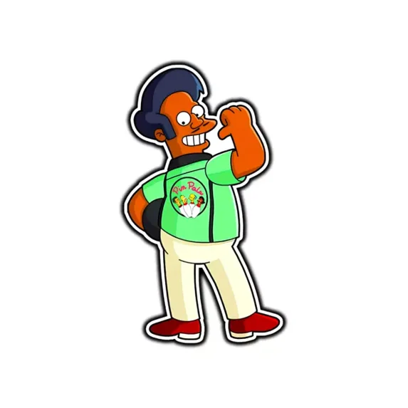 Kira Sticker With Pin Pal Apu Decorative Laptop, Phone Stickers ...