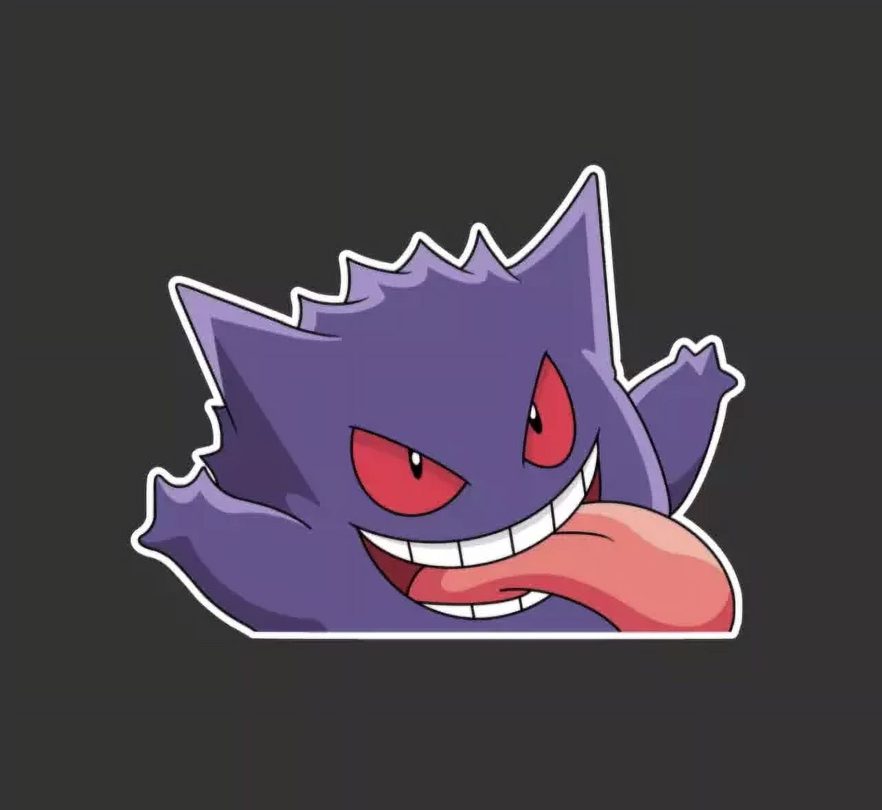 Kira Sticker With Pokemon Gengar Decorative Laptop, Phone Stickers ...