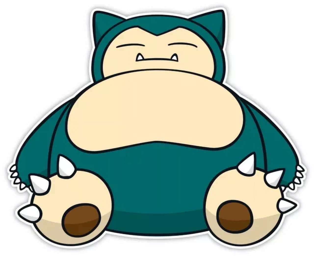 Kira Sticker With Pokemon Snorlax Decorative Laptop, Phone Stickers ...
