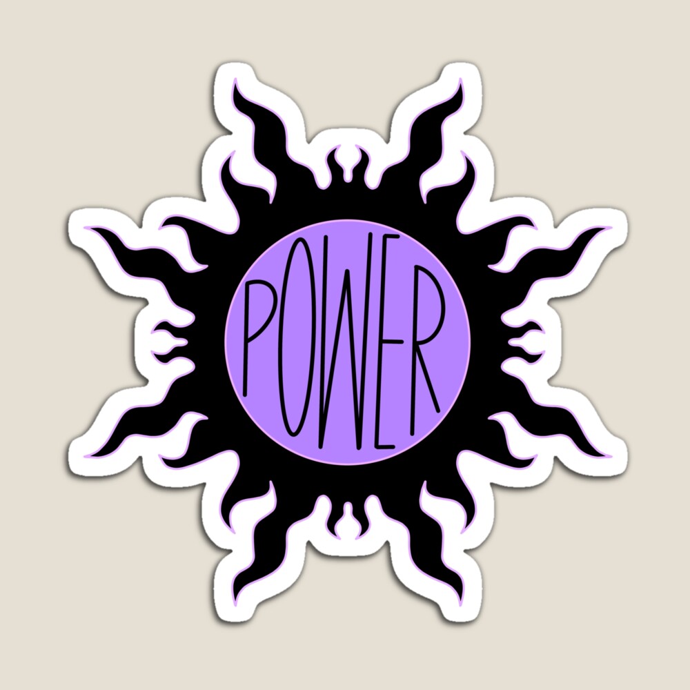Kira Sticker With Power Witch Sun Sticker Decorative Laptop, Phone ...