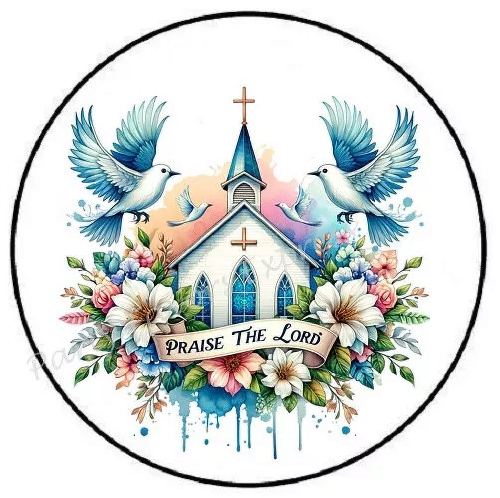 Kira Sticker With Praise The Lord Church Religious Decorative Laptop ...