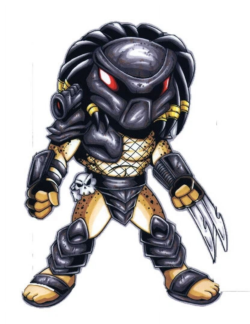 Kira Sticker With Predator Chibi S Decorative Laptop, Phone Stickers ...