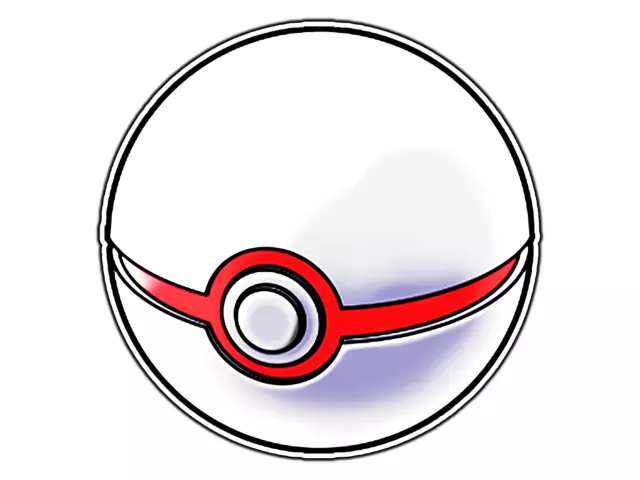 Kira Sticker With Premier Ball Poke Ball Decorative Laptop, Phone ...