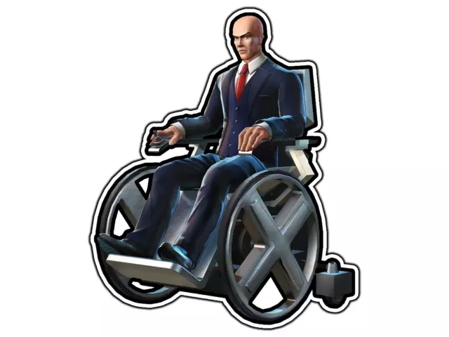 Kira Sticker With Professor X Wheelchair Decorative Laptop, Phone ...