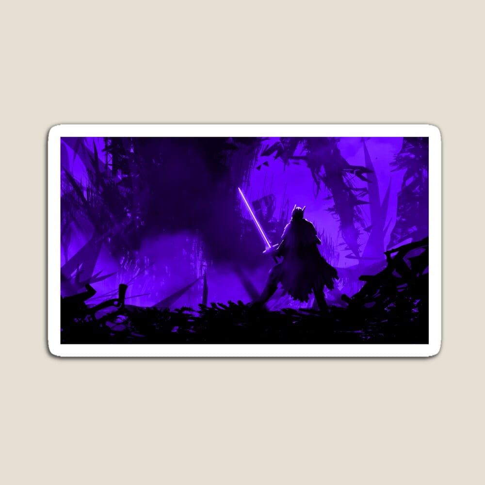 Kira Sticker With Purple Anime Fight Decorative Laptop, Phone Stickers ...