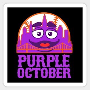 Kira Sticker With Purple October Decorative Laptop, Phone Stickers ...