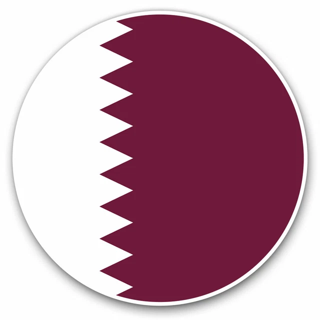 Kira Sticker With Qatar Doha Flag Map Cool Gift Decorative Laptop ...