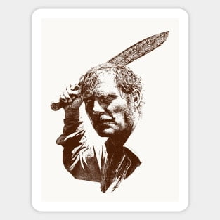 Kira Sticker With Quint From Jaws Decorative Laptop, Phone Stickers ...