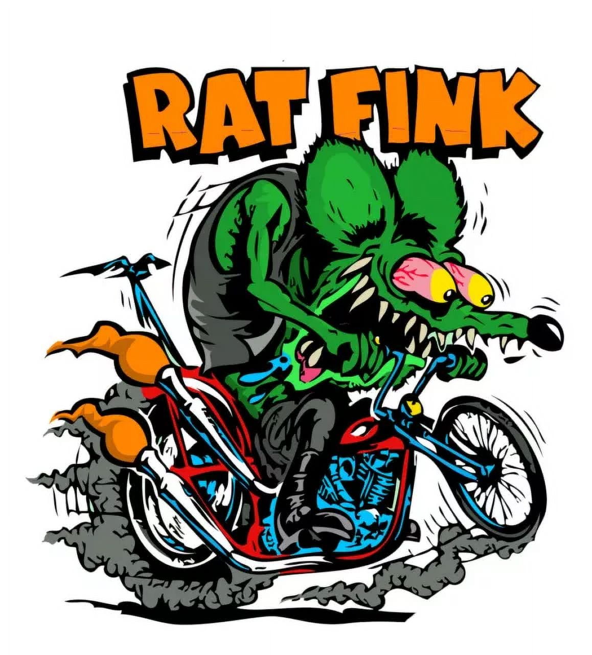 Kira Sticker With Rat Fink Runner S Decorative Laptop, Phone Stickers ...