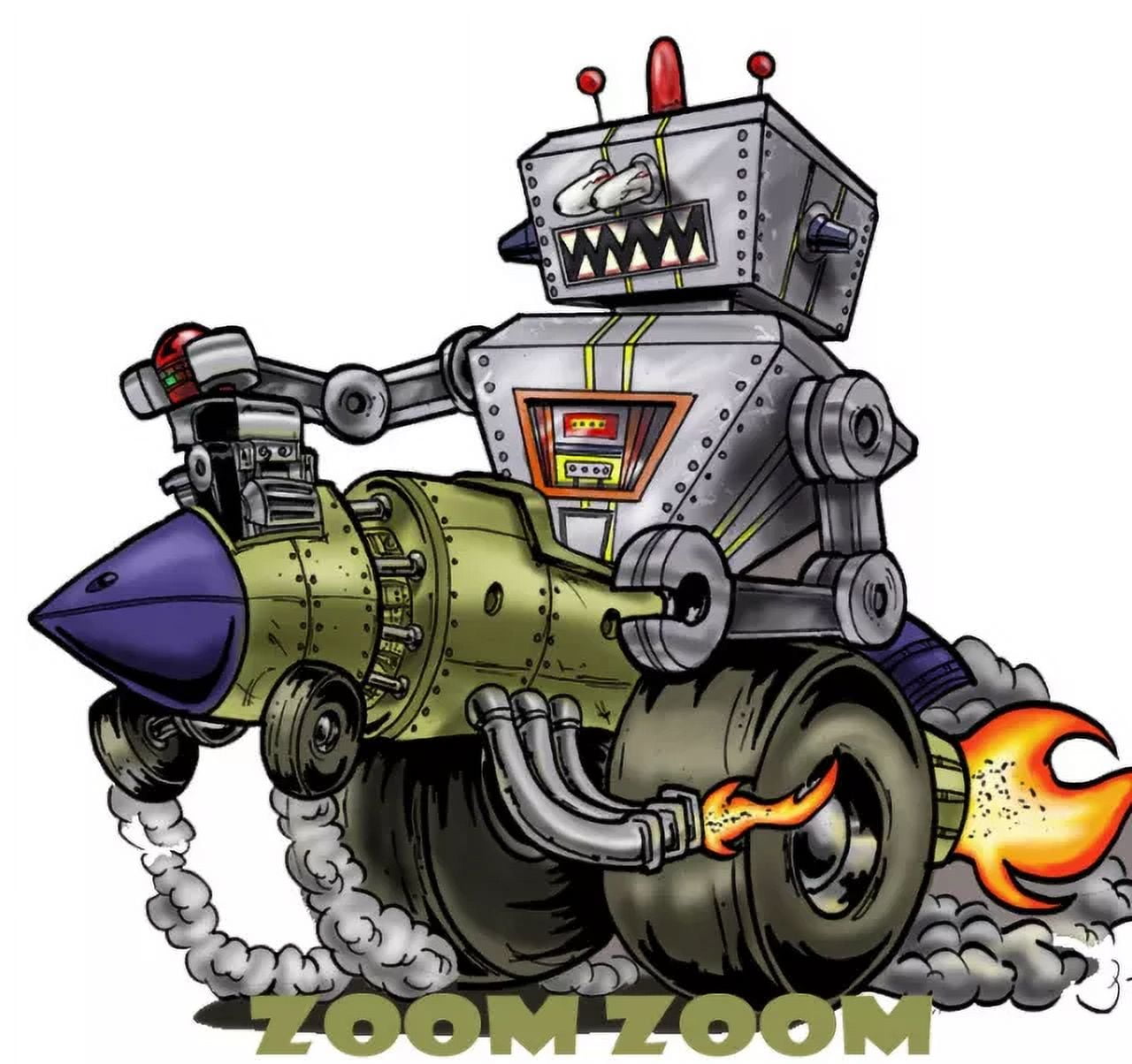 Kira Sticker With Rat Fink Zoom Zoom S Decorative Laptop, Phone ...