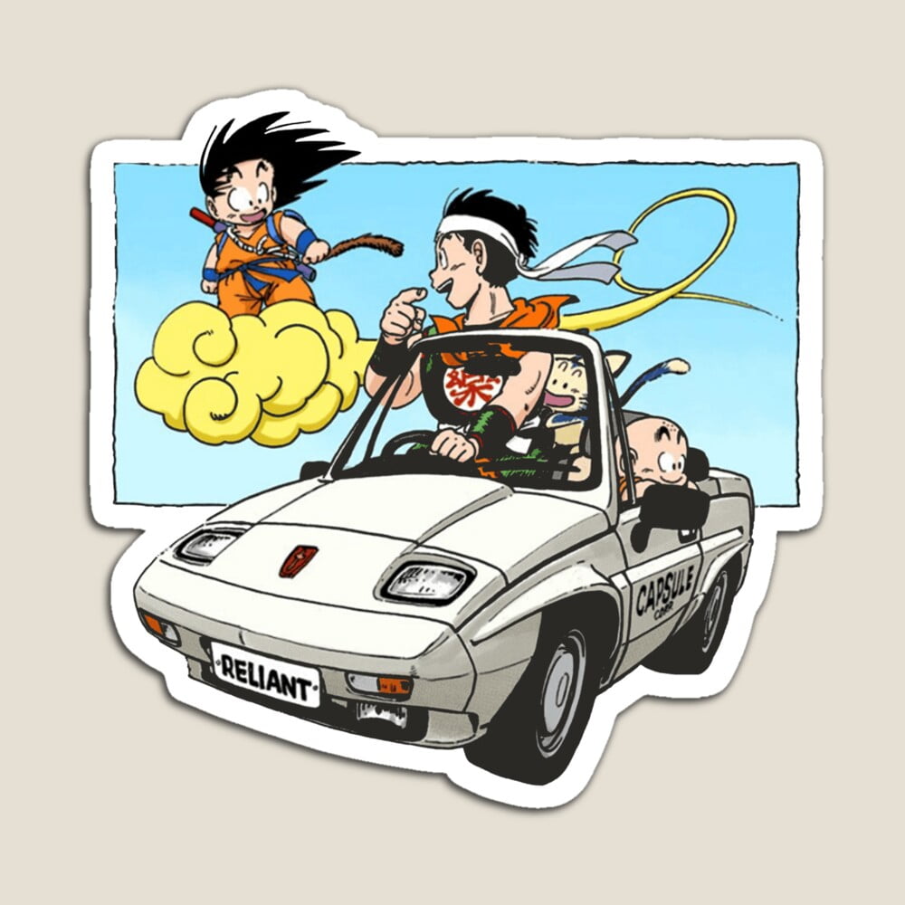 Kira Sticker With Reliant - Dragon Ball Decorative Laptop, Phone ...