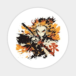 Kira Sticker With Rengoku Decorative Laptop, Phone Stickers, Waterproof ...