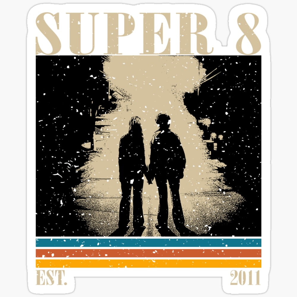 Kira Sticker With Retro Super 8 Decorative Laptop, Phone Stickers ...