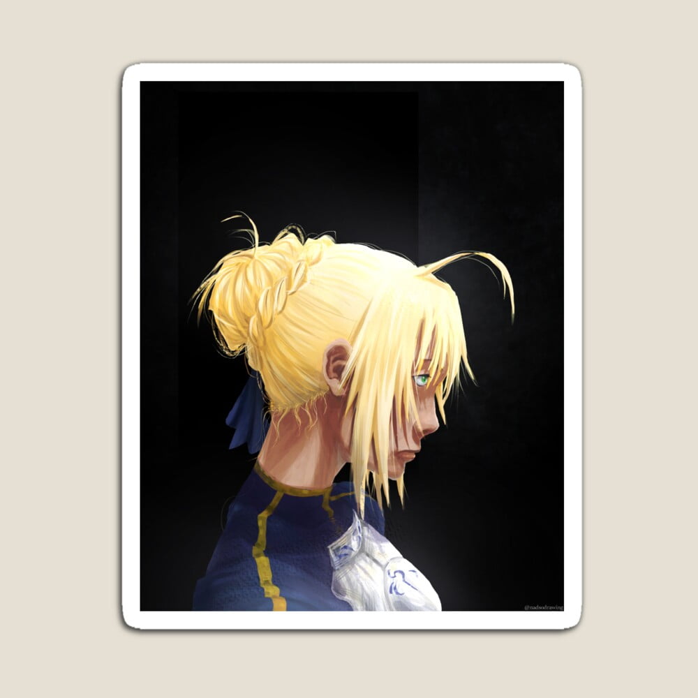 Kira Sticker With Saber - Fate Stay Night Decorative Laptop, Phone ...