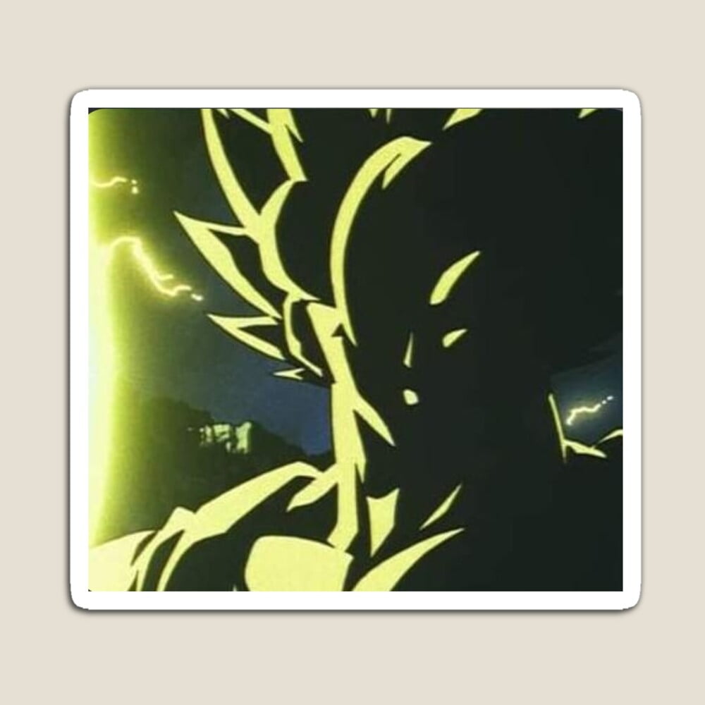 Kira Sticker With Saiyan Insignia "Next Level" Decorative Laptop, Phone ...