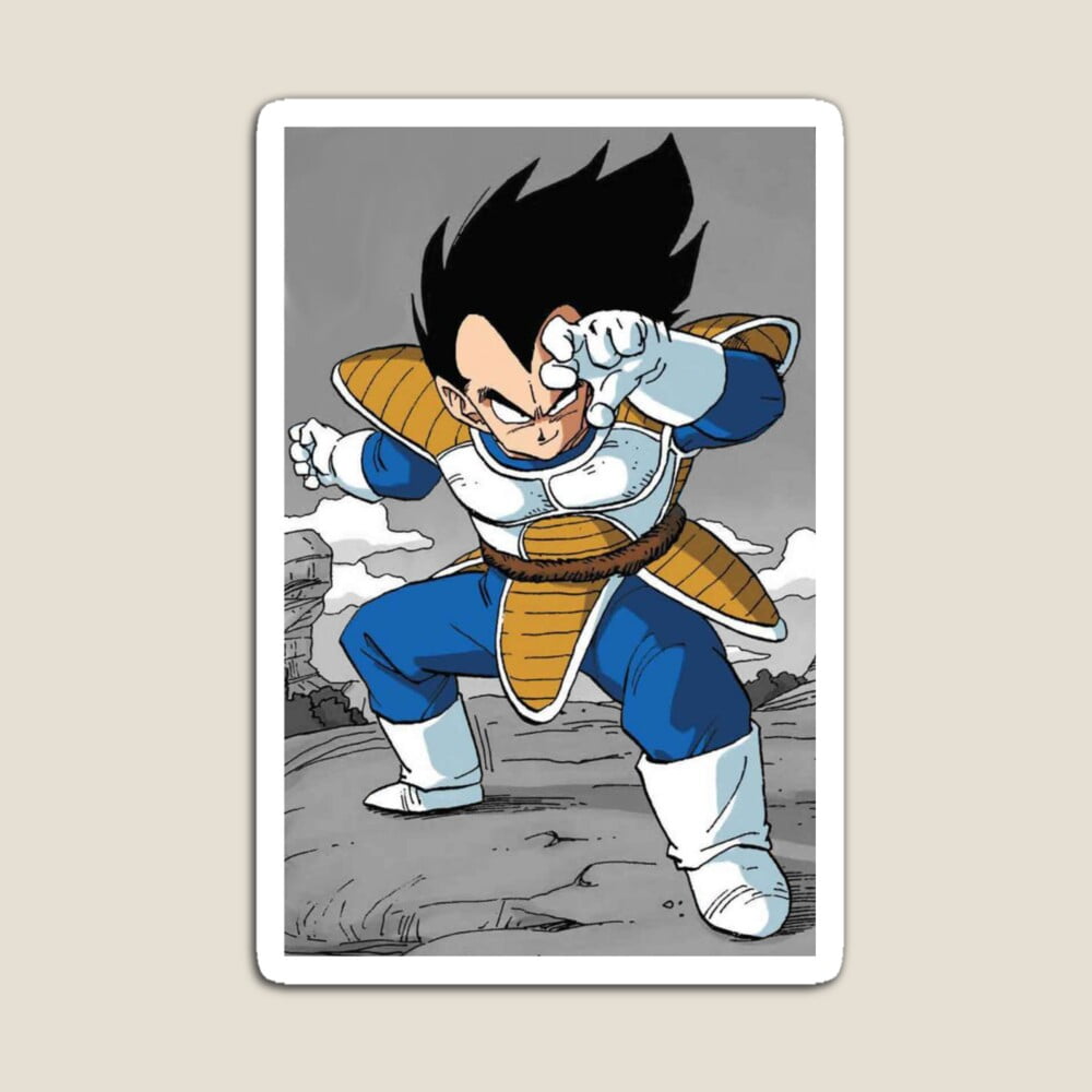 Kira Sticker With Saiyan Prince Manga Sticker Decorative Laptop, Phone ...