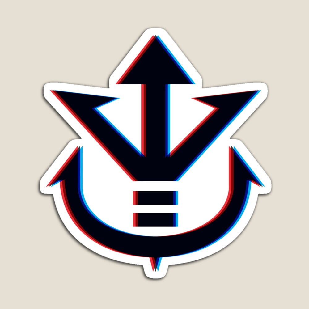 Kira Sticker With Saiyan Royal Crest Decorative Laptop, Phone Stickers ...