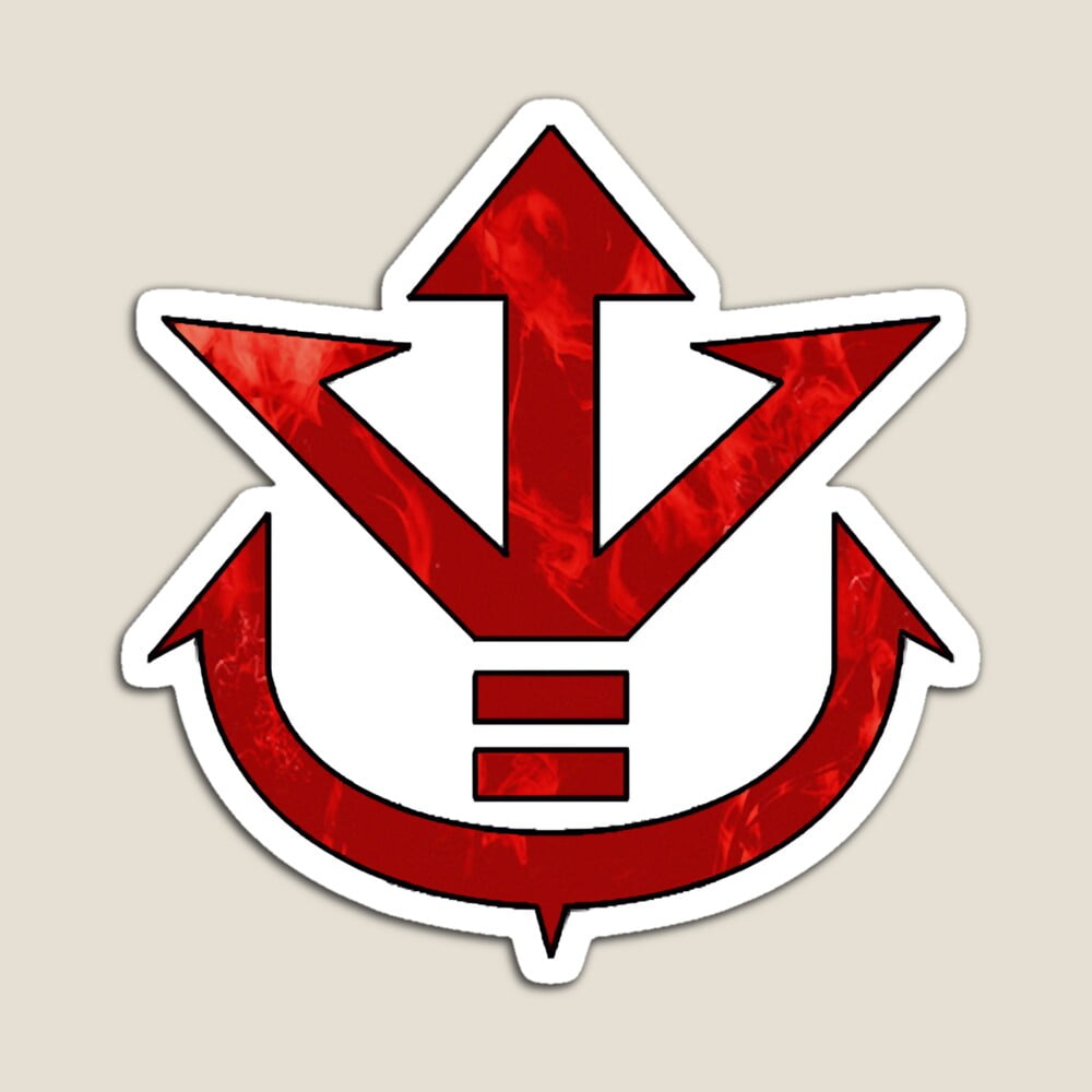 Kira Sticker With Saiyan Symbol (Tyrusbane Edit) Decorative Laptop, Phone Stickers, Waterproof ...