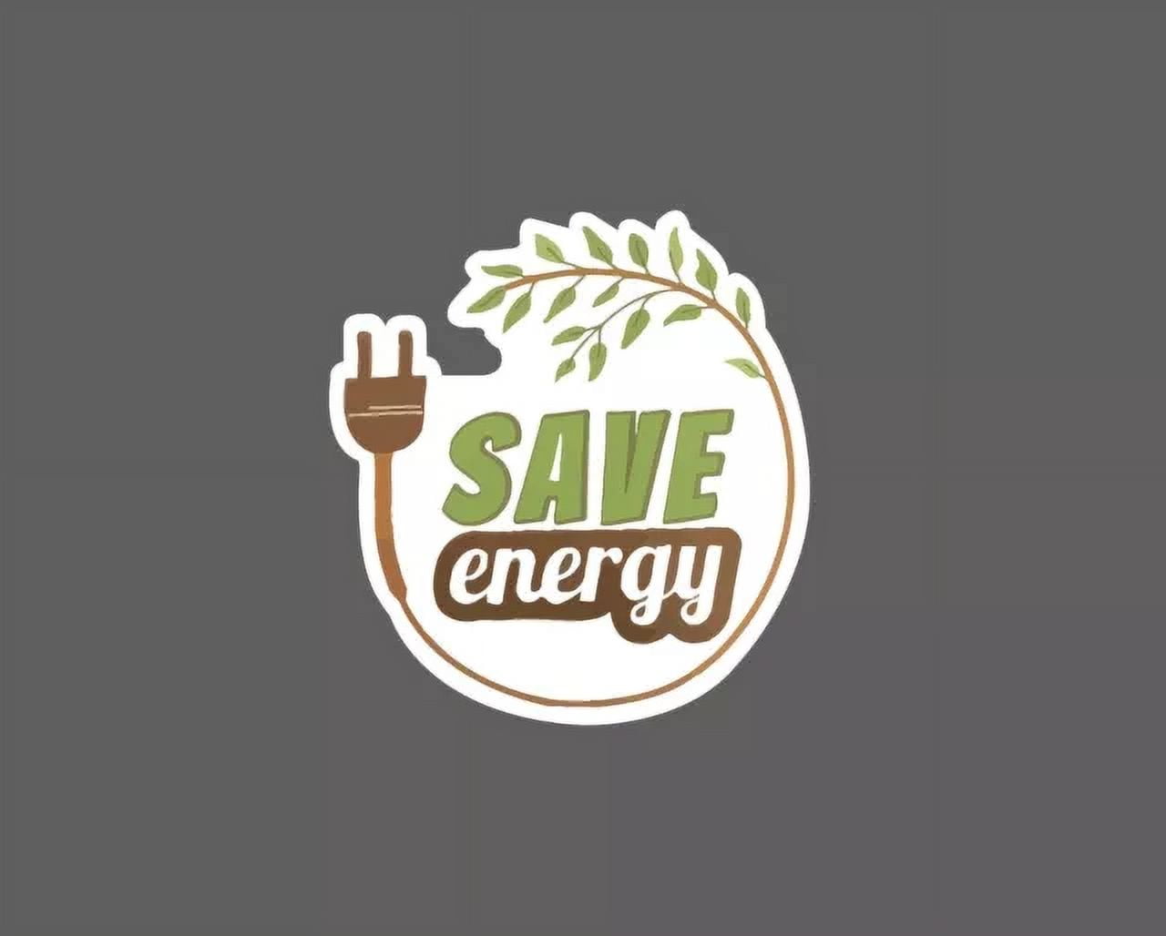 Kira Sticker With Save Energy Electricity Decorative Laptop, Phone ...