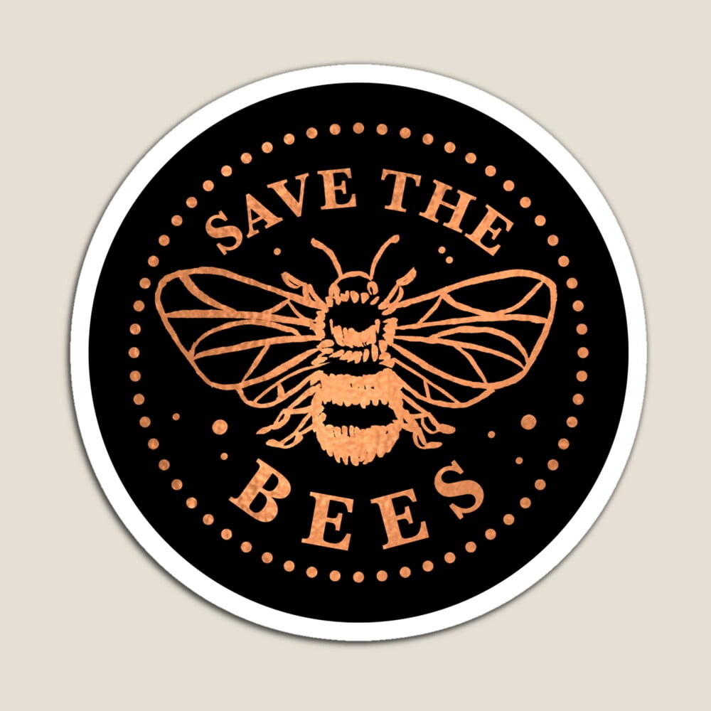 Kira Sticker With Save The Bees Sticker Decorative Laptop, Phone Stickers, Waterproof Decals ...