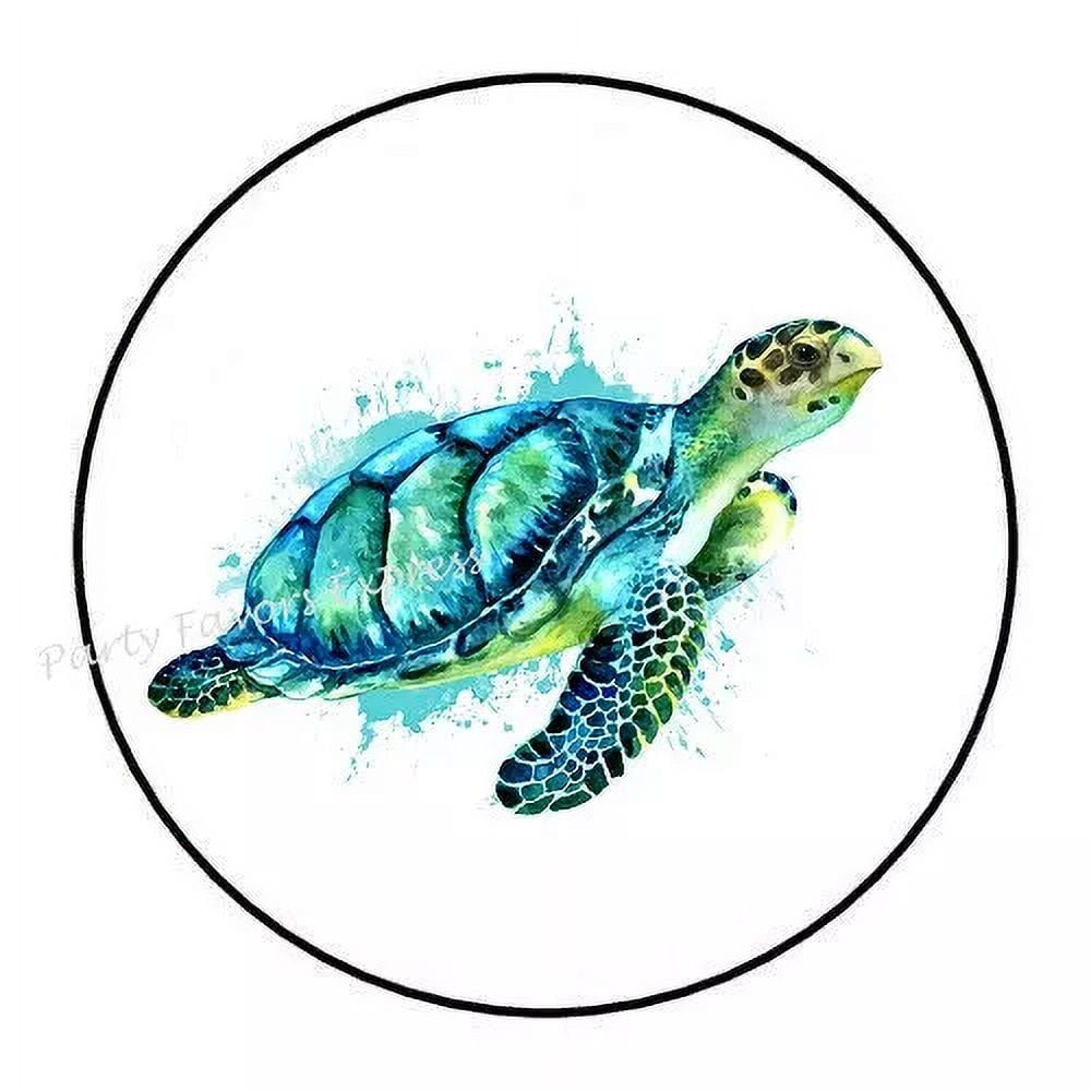 Kira Sticker With Sea Turtle Decorative Laptop, Phone Stickers ...