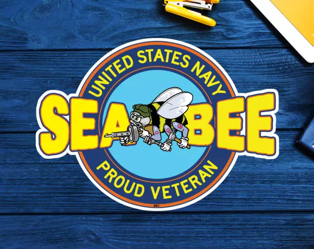 Kira Sticker With Seabee Decal Navy Seabees Usn Usa Decorative Laptop ...
