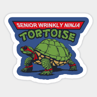 Kira Sticker With Senior Wrinkly Ninja Tortoise Decorative Laptop ...