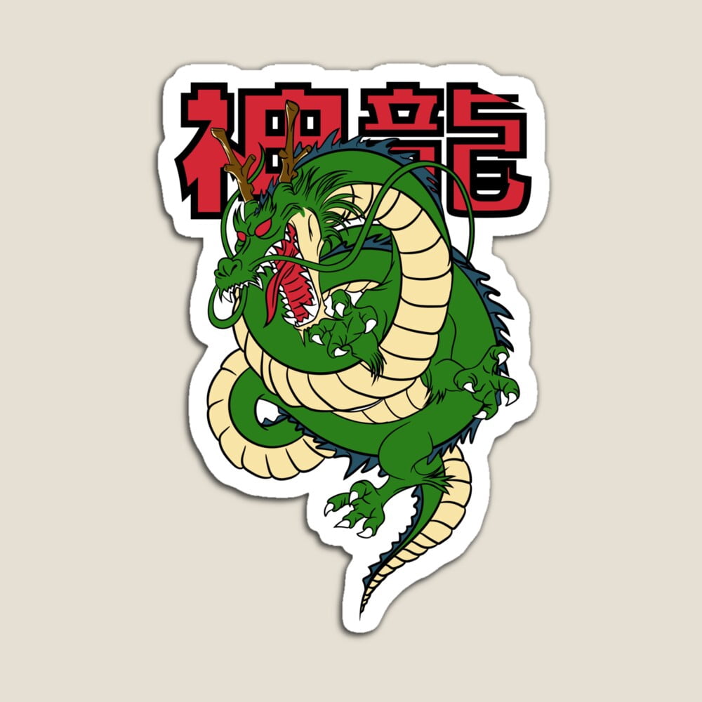 Kira Sticker With Shenron Decorative Laptop, Phone Stickers, Waterproof ...