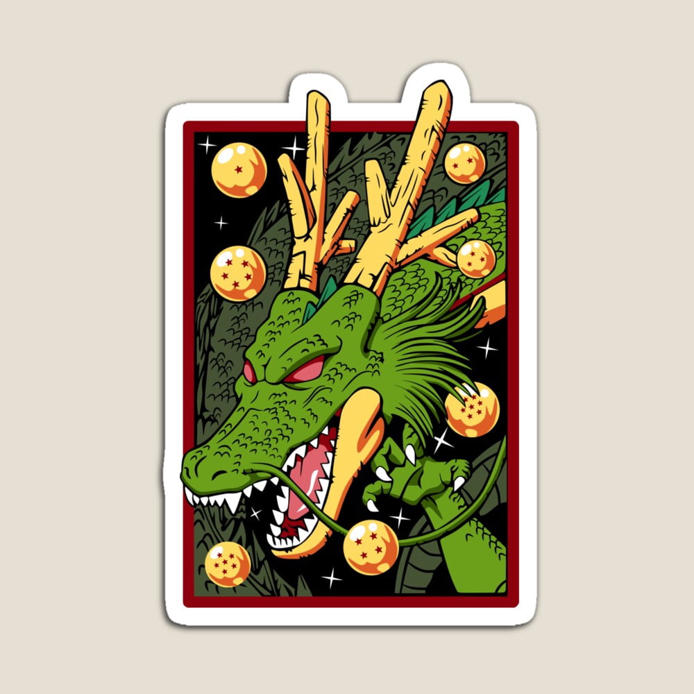 Kira Sticker With Shenron Decorative Laptop, Phone Stickers, Waterproof ...