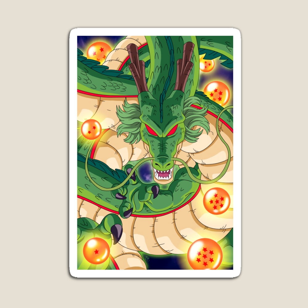 Kira Sticker With Shenron The Mystical Dragon Decorative Laptop, Phone ...