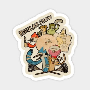 Kira Sticker With Sitcom Regular Show Vintage Decorative Laptop, Phone ...
